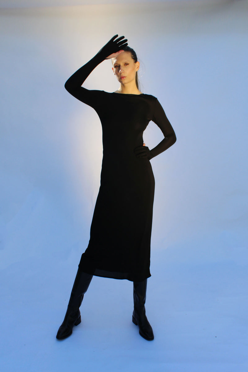 Second Skin Dress - Black – Perple